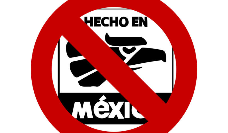 El sello "Hecho en México", que se supone es el distintivo oficial que ...